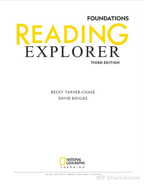 Reading Explorer 教材 - 知乎