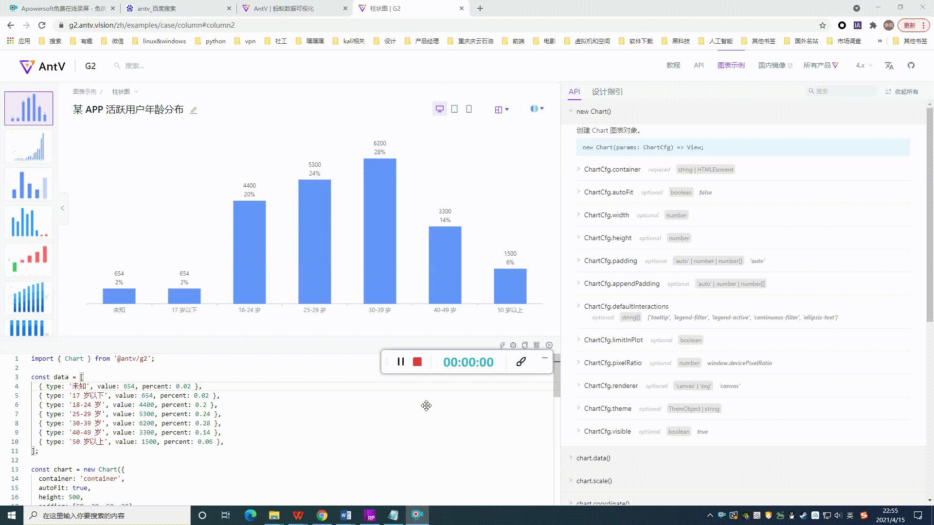 Axure图表展示最全教程:JS代码调用ECharts、AntV图表[已更新离线版] - 知乎