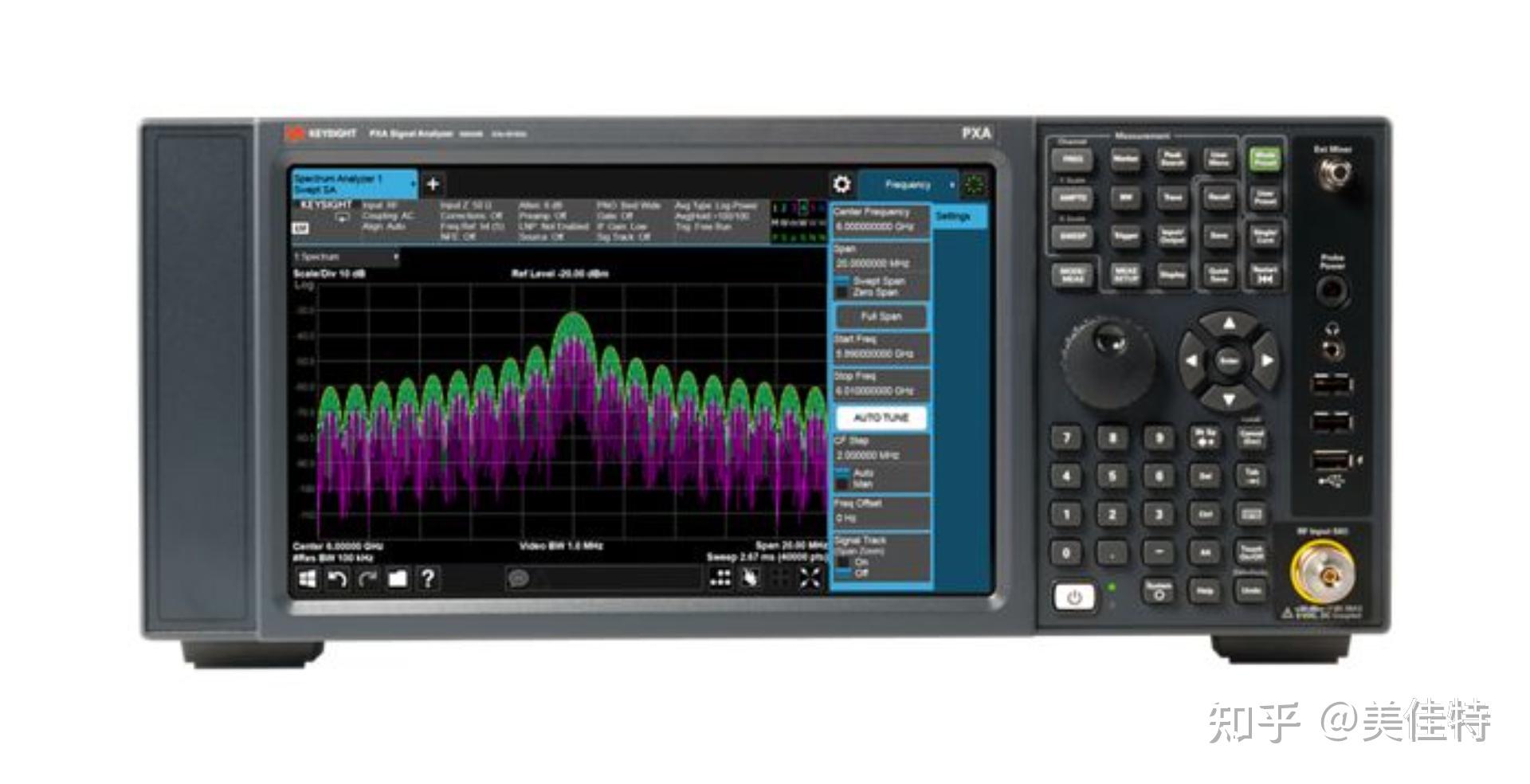 射频 / 动态测试怎么选？N9020B（50GHz）+N9030B（4 通道）实测场景全解析 - 知乎