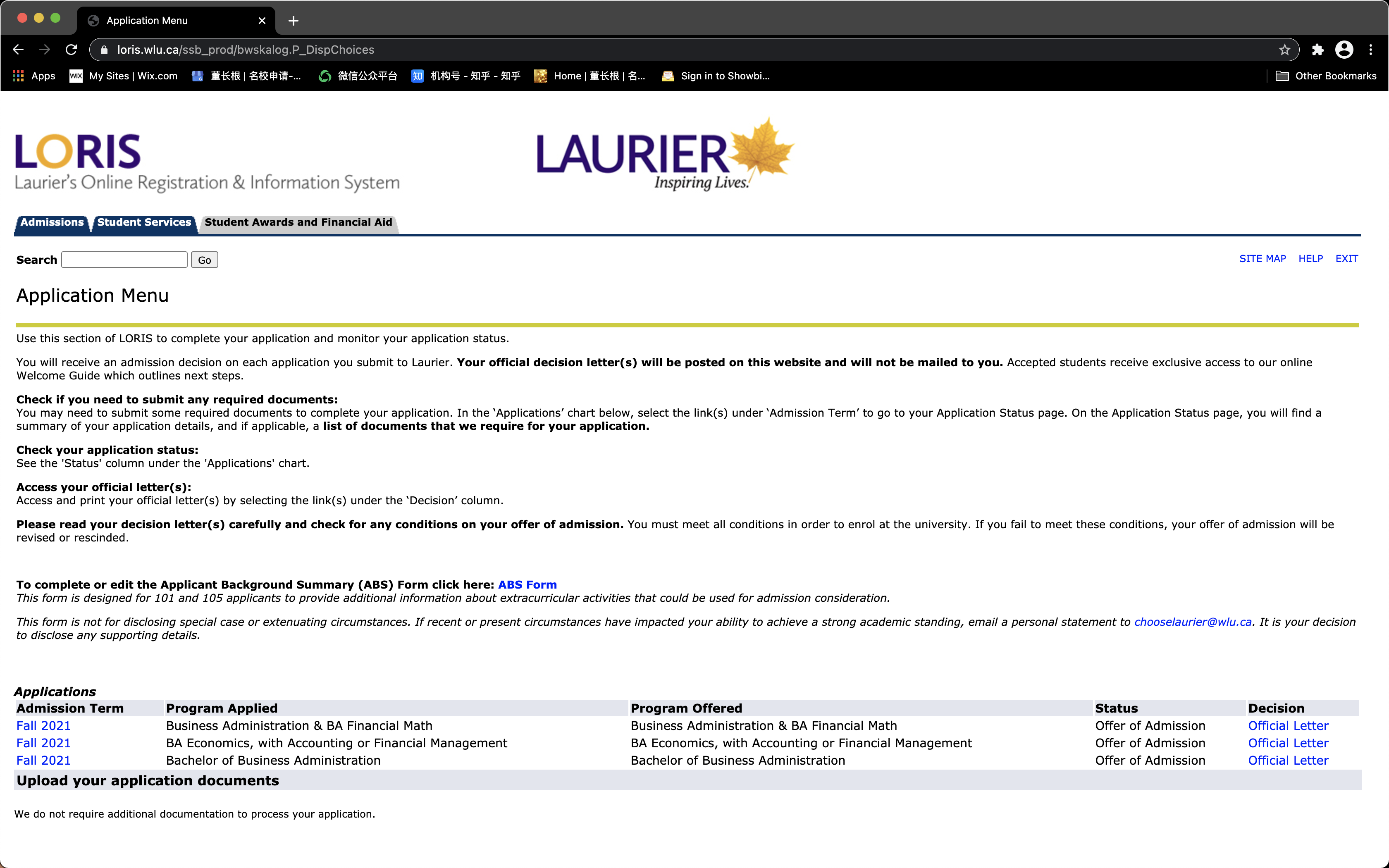 Laurier 大学offer大满贯+最强 BBA+BA Fin Math-双学位 - 知乎