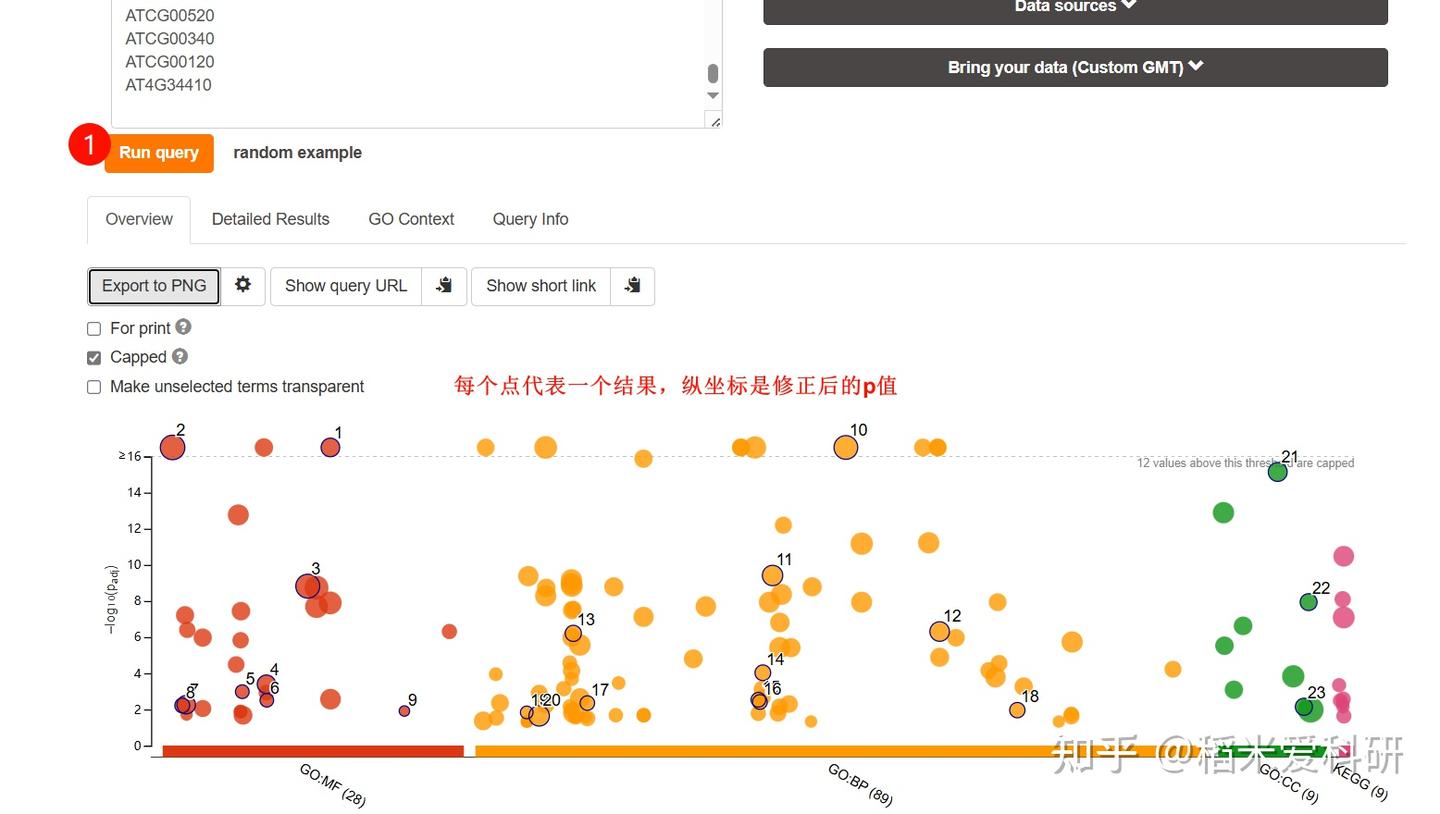 gProfiler-web版好用的基因组学工具 - 知乎