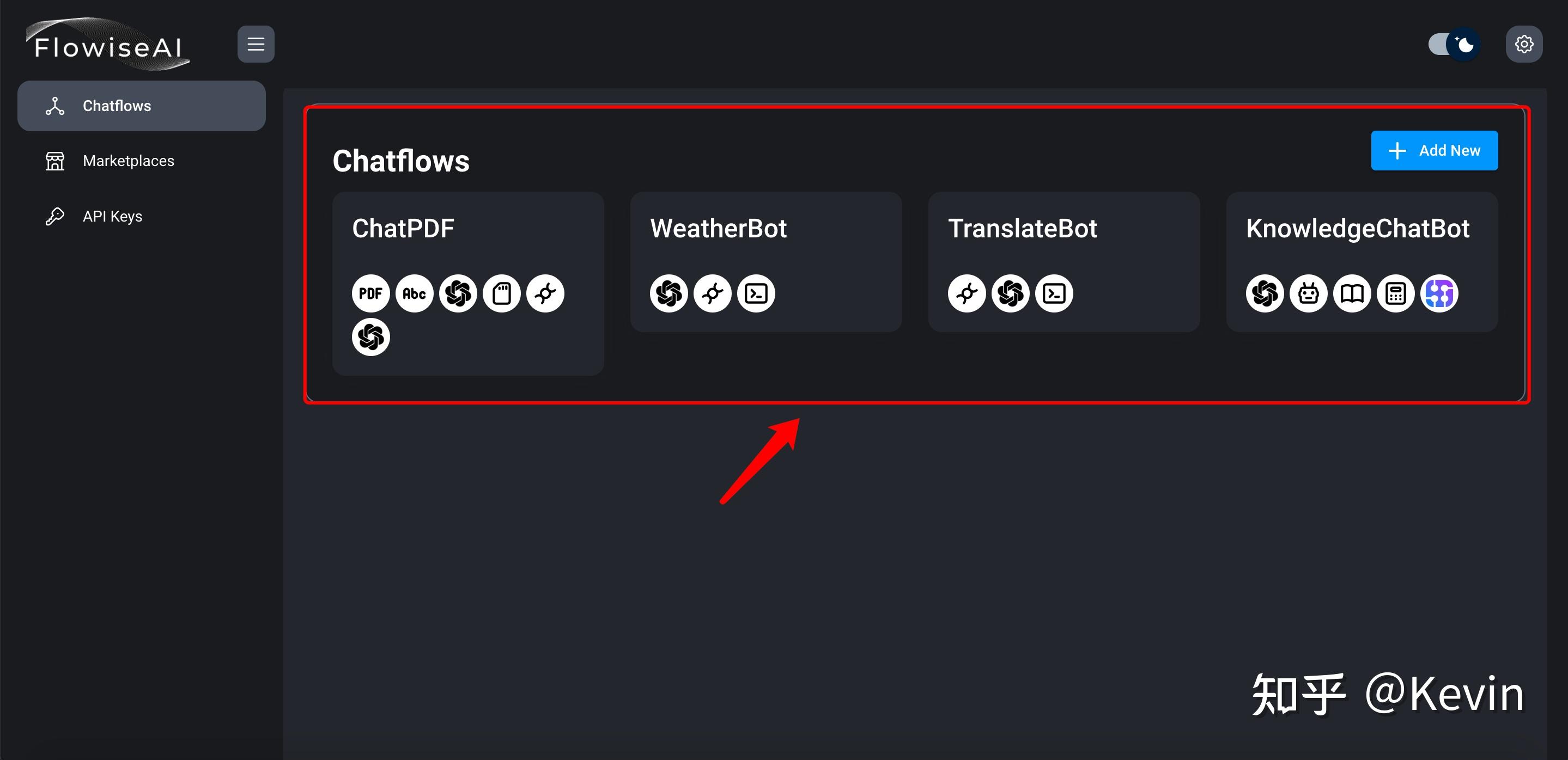 Flowise｜无代码 ChatBot 构建平台｜LangChain - 知乎
