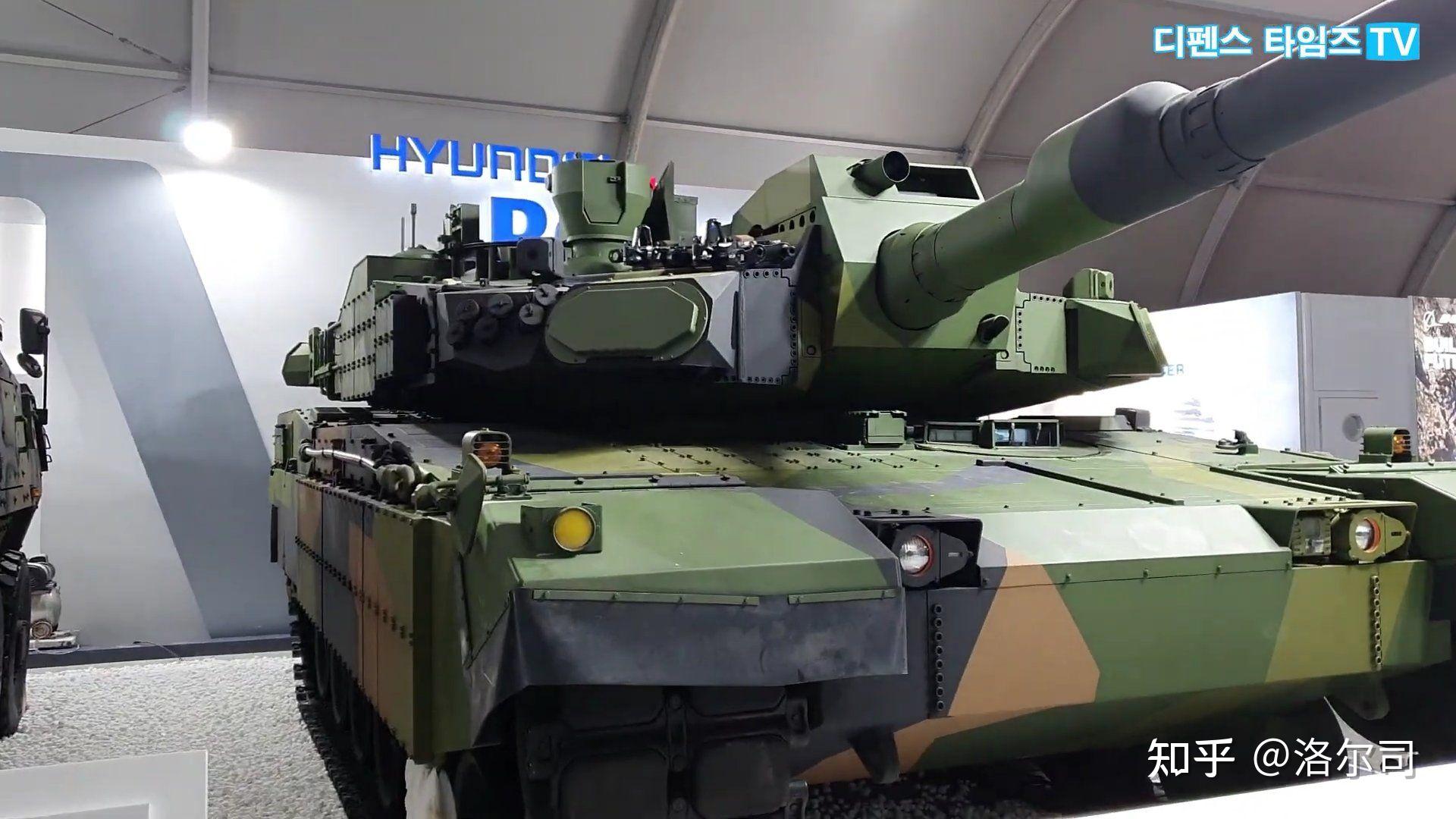韩国K2NO坦克亮相AEDX - 知乎