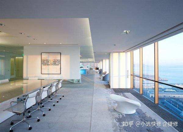 写字楼办公室的落地窗怎么设计？ - 知乎