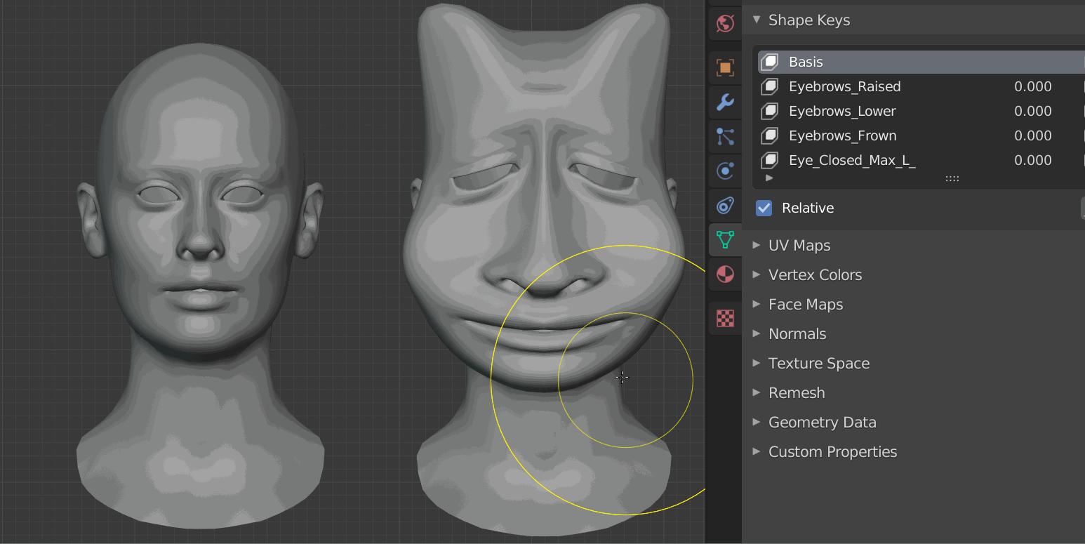【UE4】人物角色MorphTarget(Blendshape) 面部表情制作方案 - 知乎