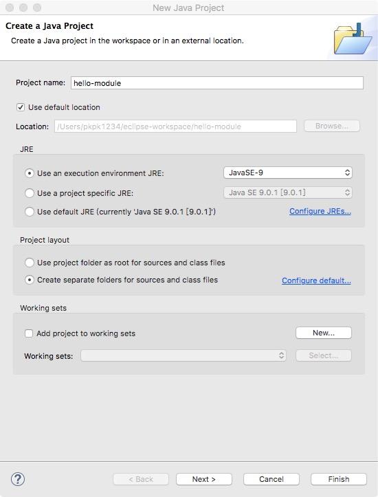 使用Eclipse编写Java9模块hello world - 知乎