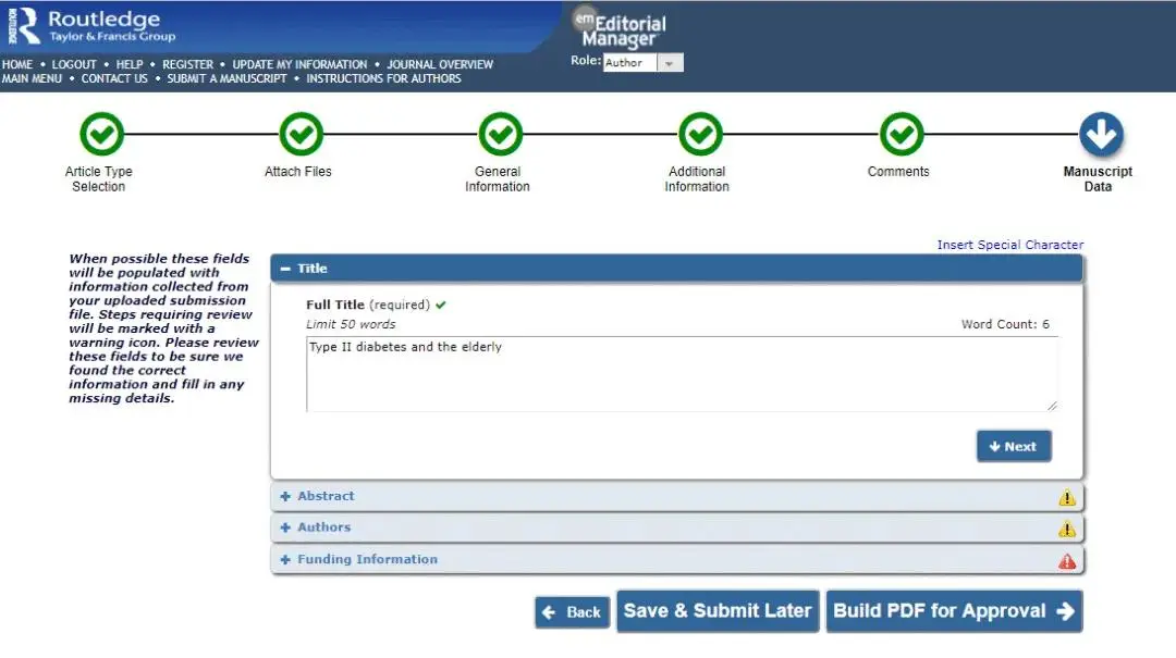 投稿系统逐步使用指南：如何使用Editorial Manager - 知乎