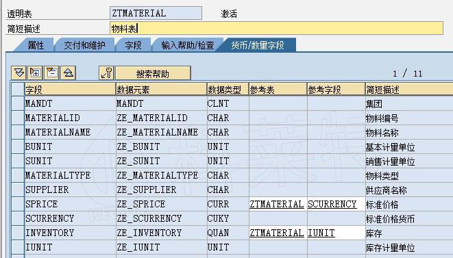 Sap Abap干货 基础篇：二、数据字典（4） 知乎 