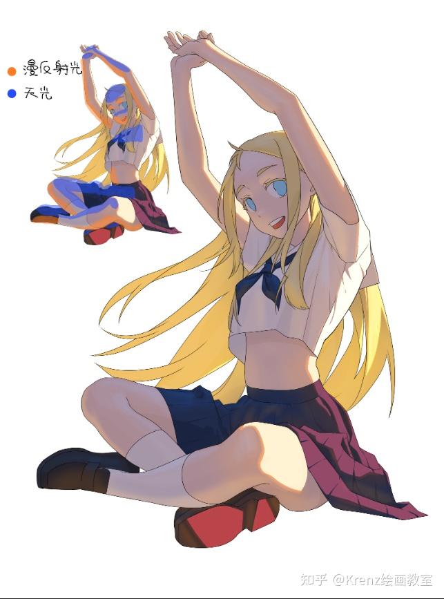 Krenz绘画教室【优秀作业心得】光影与色彩-0109 - 知乎