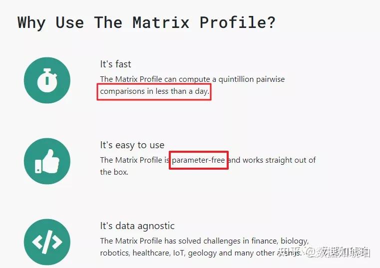 Matrix Profile, 时间分析“利”器 - 知乎