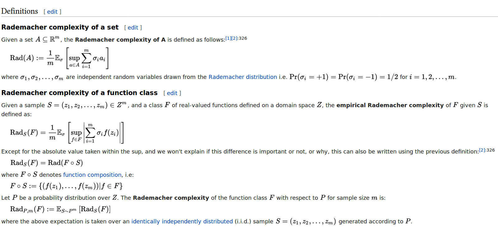 基础知识：Rademacher Complexity - 知乎