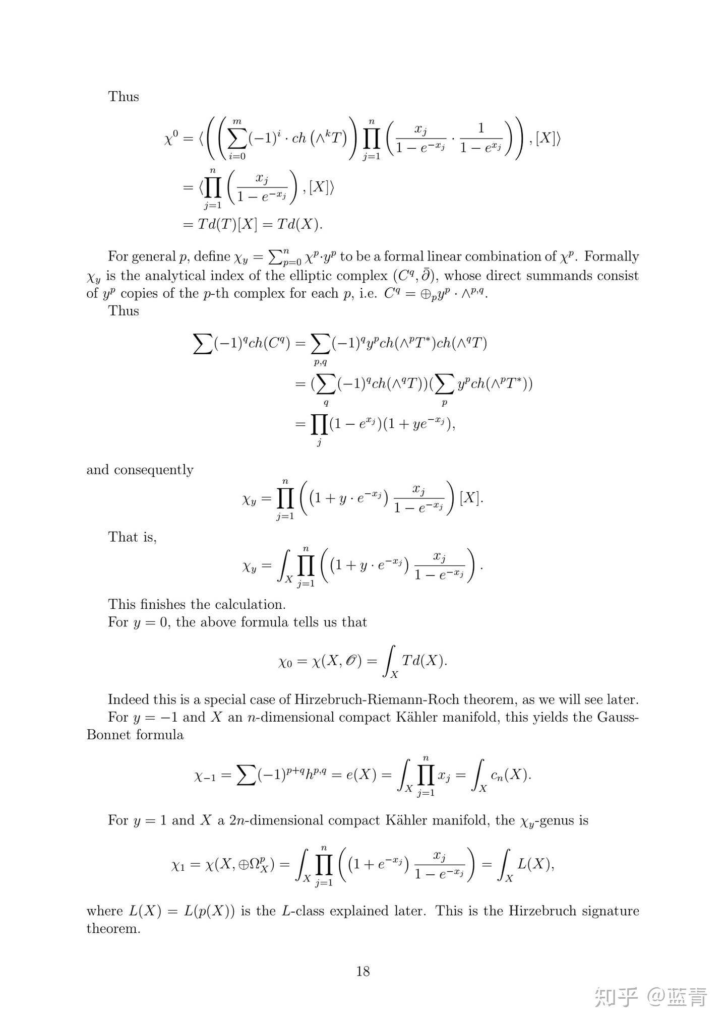 A Brief Introduction to Index Theorems 指标定理简介 - 知乎