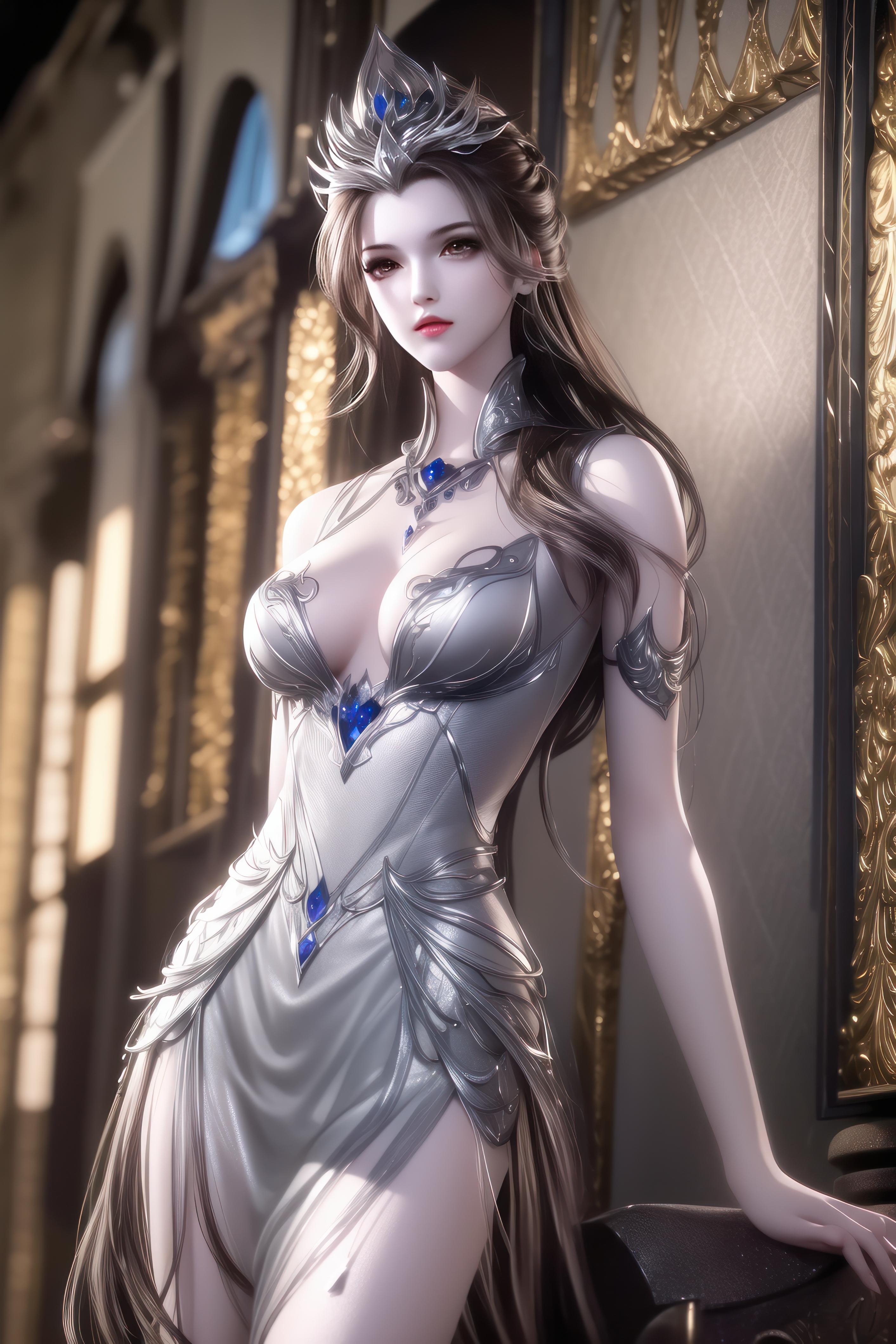 2550张Ai绘画国漫比比东 电脑ai绘画动漫国漫角色斗罗斗破云韵美杜莎手机高清壁纸插画模型 - 知乎