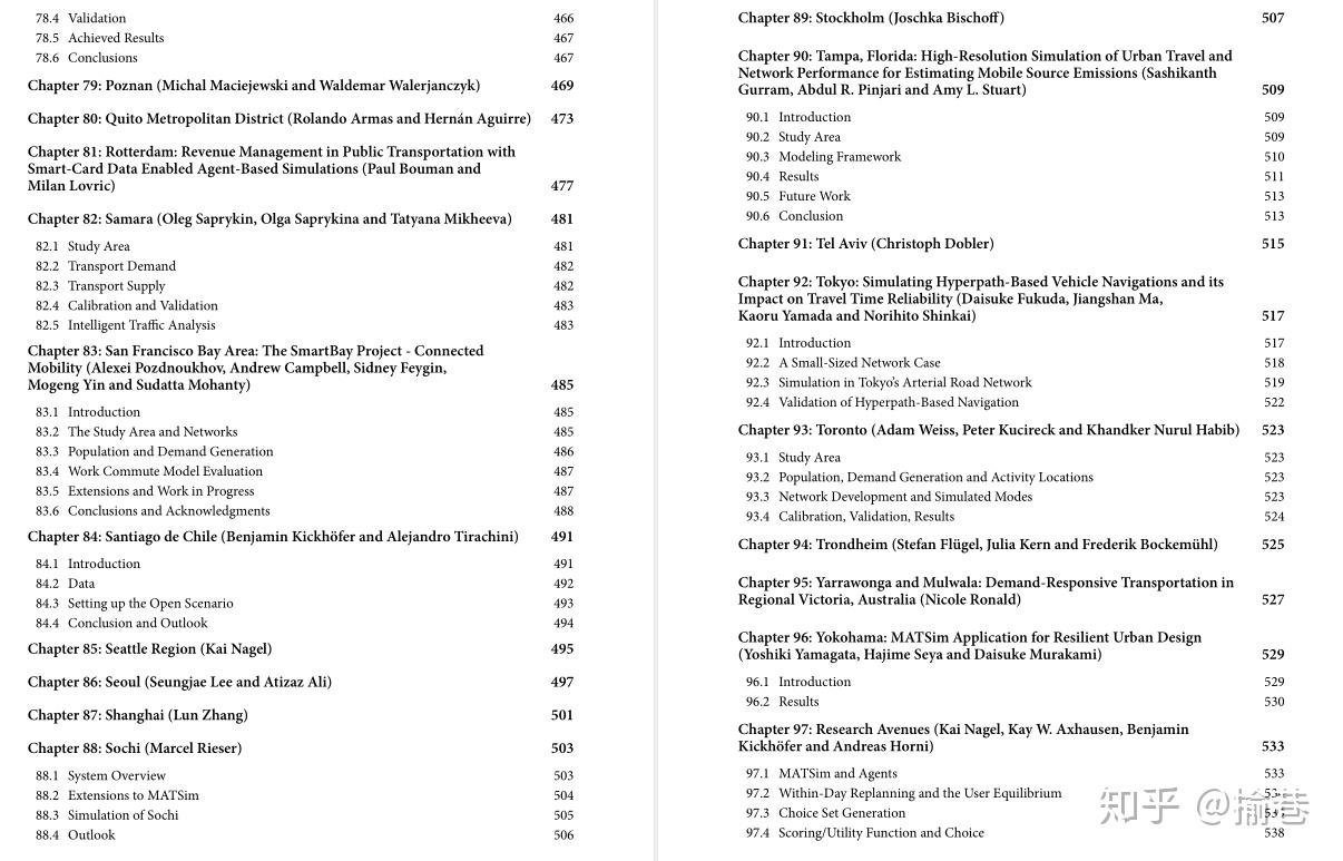 MATSim概述 - 知乎