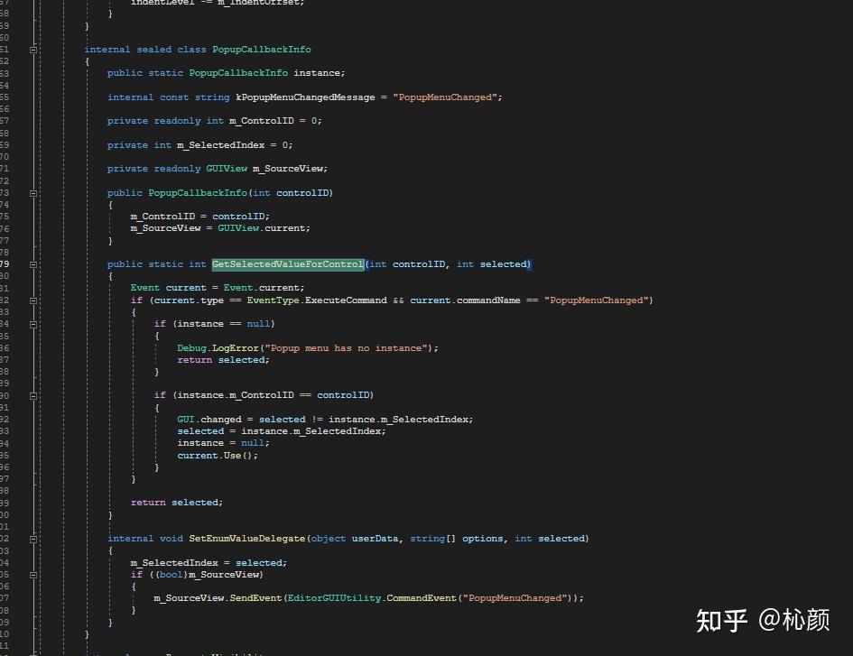 受不了Unity 的 EditorGUILayout.Popup了,我选择自己写一个 - 知乎