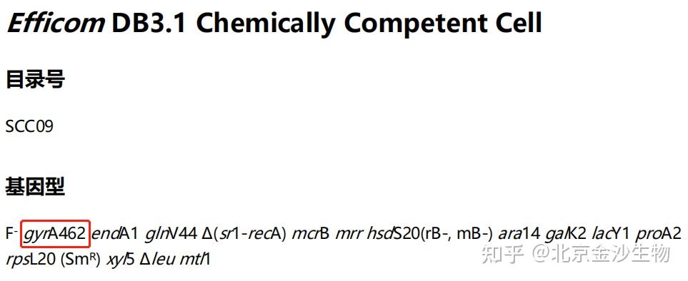 小知识 | 如何选择合适的感受态细胞（一） - 知乎