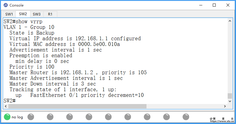 锐捷实战系类 (三十四) VRRP提高网络可靠性 - 知乎