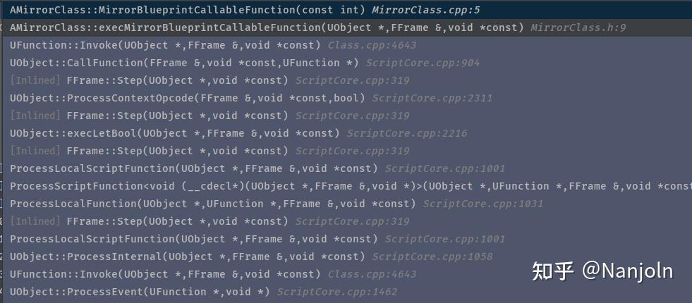 UE蓝图实现原理(1)-蓝图调用C++ - 知乎