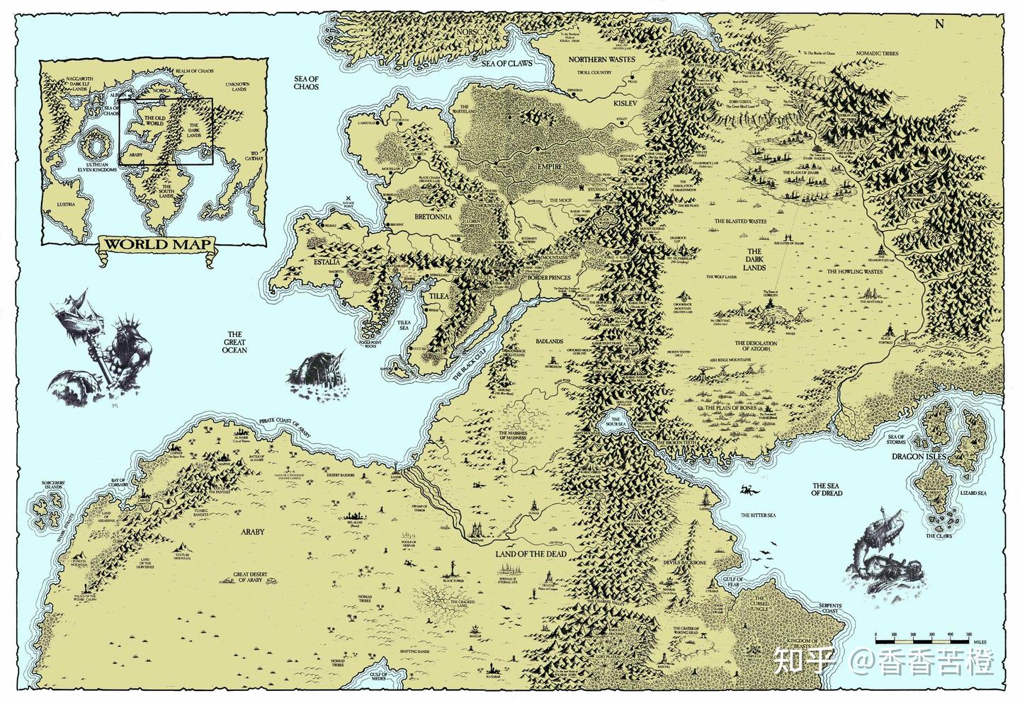 中古战锤地理基础篇—旧世界 - 知乎