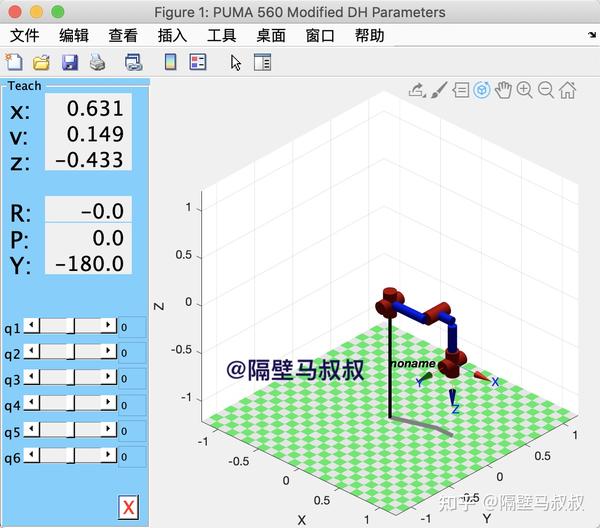 详解PUMA 560机械臂的改进D-H参数和标准D-H参数表示 - 知乎