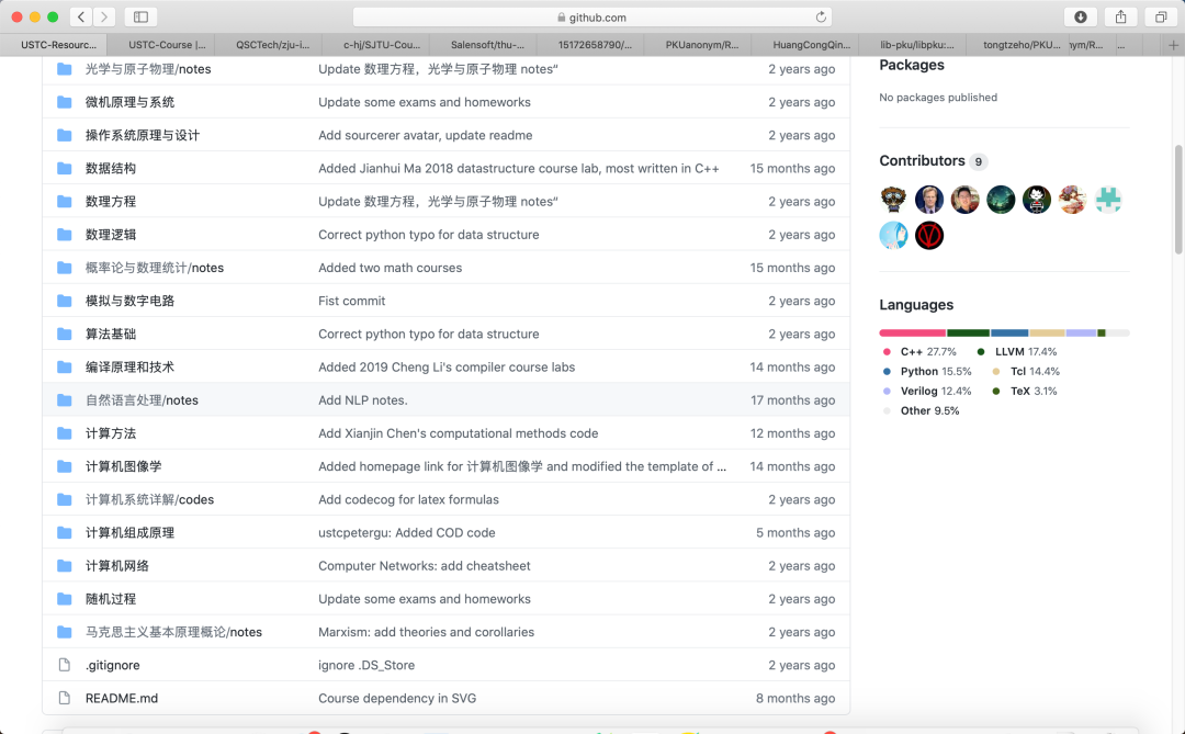我在 GitHub 上读清华 - 知乎