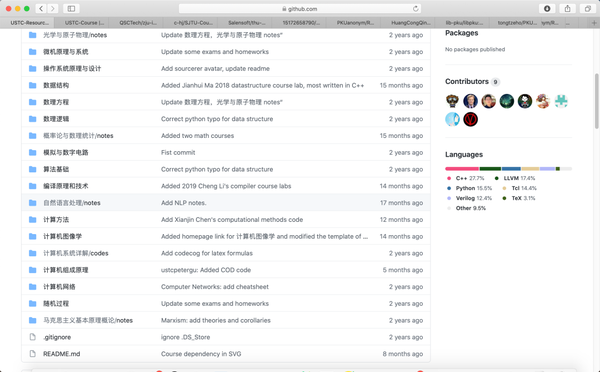 我在 GitHub 上读清华 - 知乎