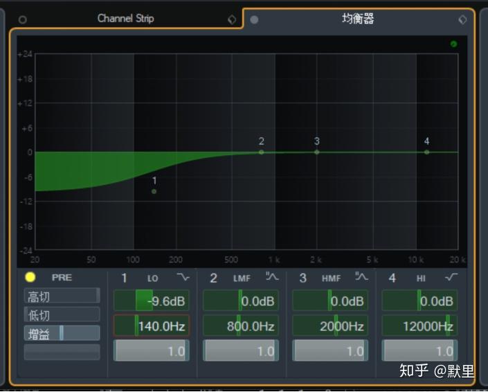 EQ调节介绍以及Cubase中的EQ处理方法及操作 - 知乎