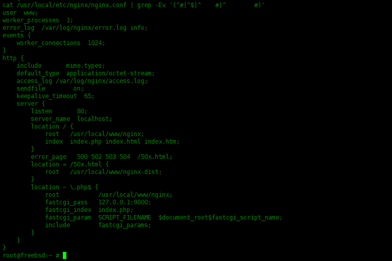 如何在FreeBSD中安装Nginx,MySQL,PHP(FEMP) - 知乎