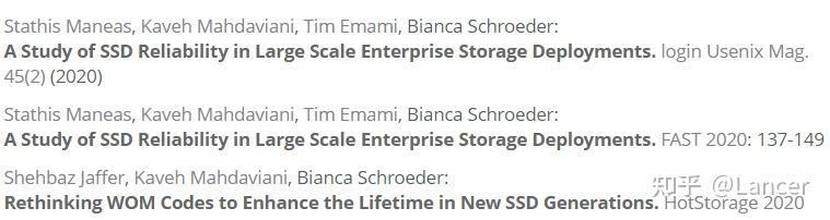 存储领域TOP团队 - 知乎