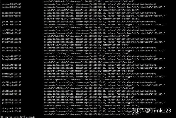HBase scan命令详解 - 知乎