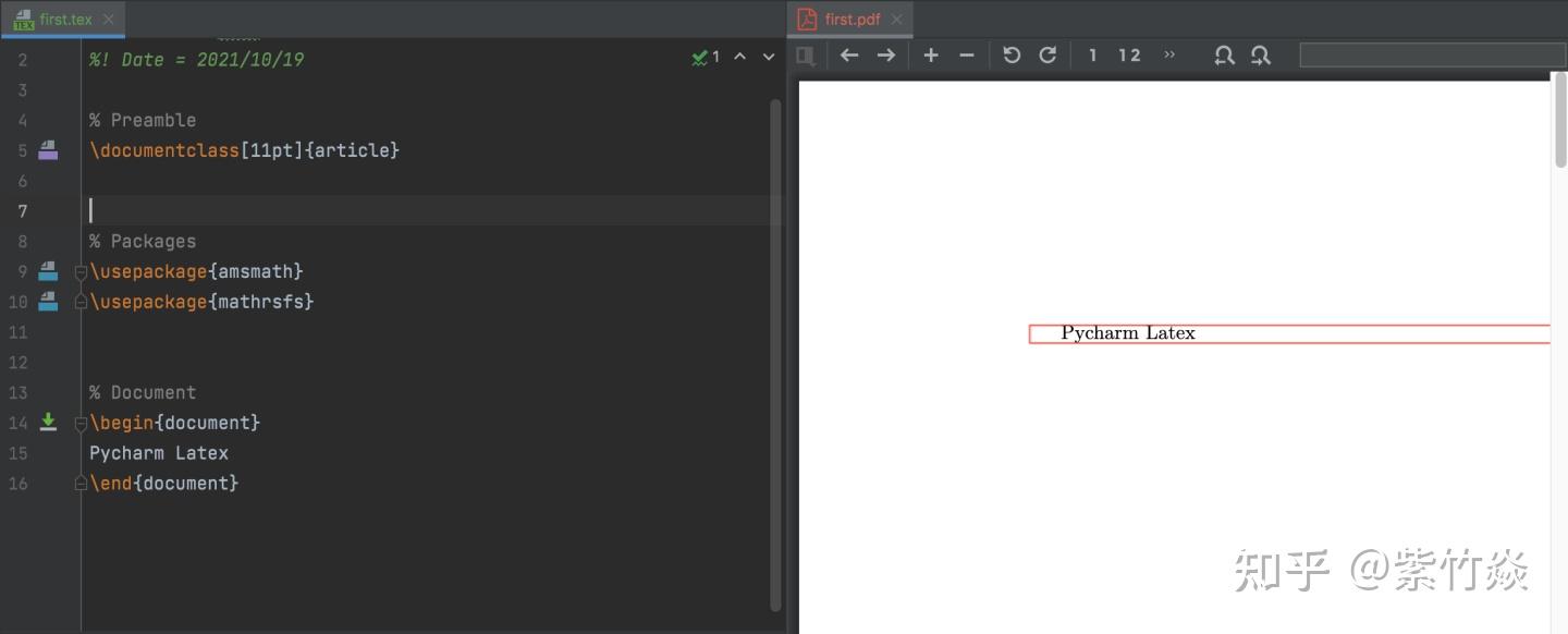 Pycharm上的Latex使用(on MacOS) - 知乎
