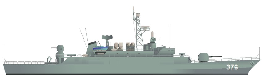 伊朗的自制舰艇‘莫杰’级导弹护卫舰 - 知乎