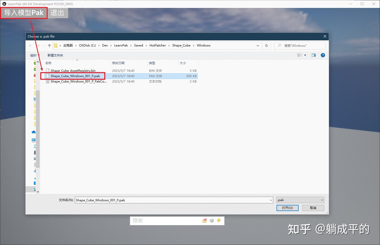 UE5 Pak学习与应用（一）运行时导入模型 - 知乎