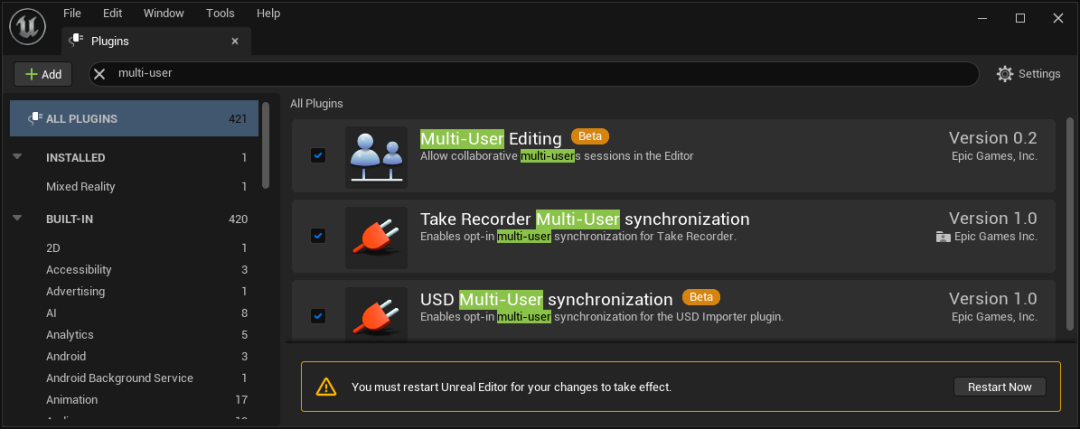 版本控制 | 如何使用虚幻引擎的多用户编辑（MUE）功能 - 知乎