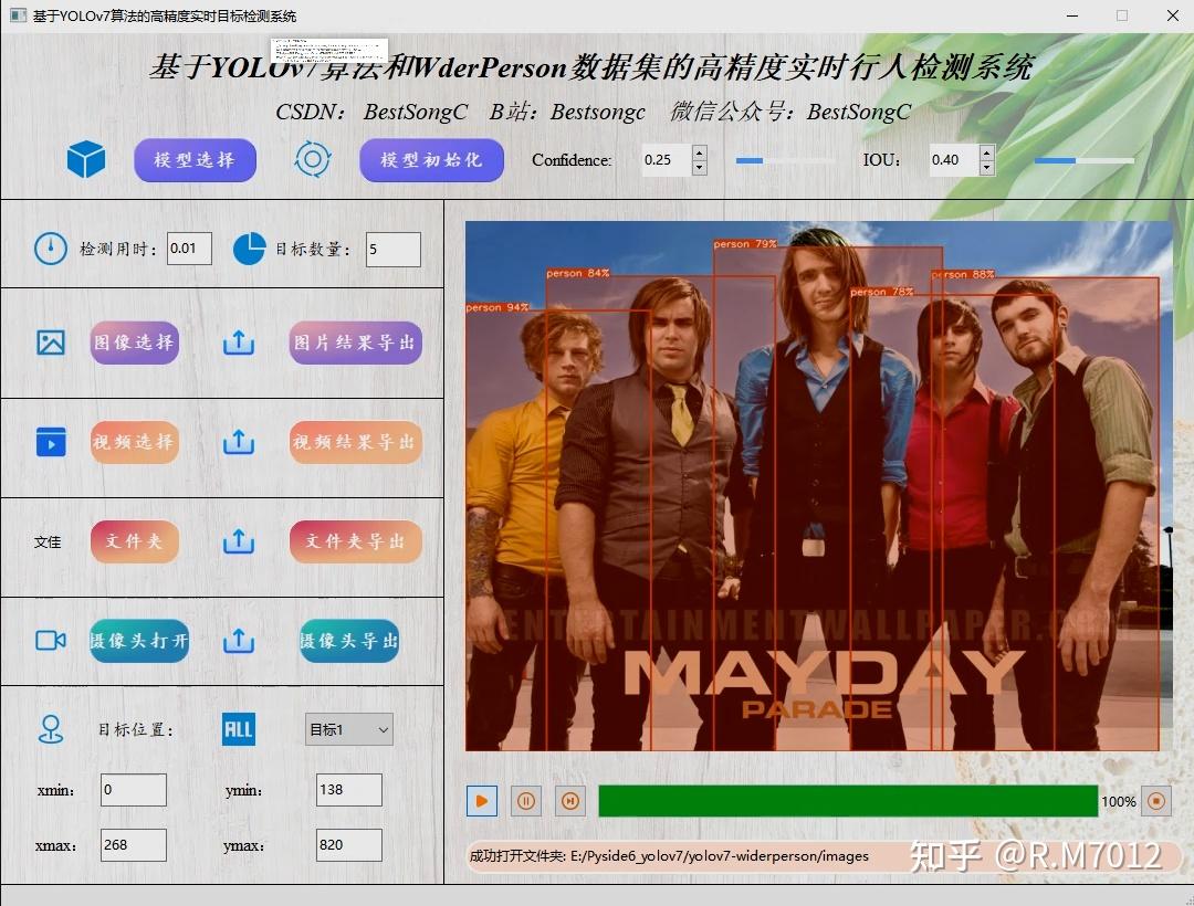 基于yolov7算法和widerperson数据集的高精度实时行人检测系统(pytorchpyside6yolov7) 知乎 0006
