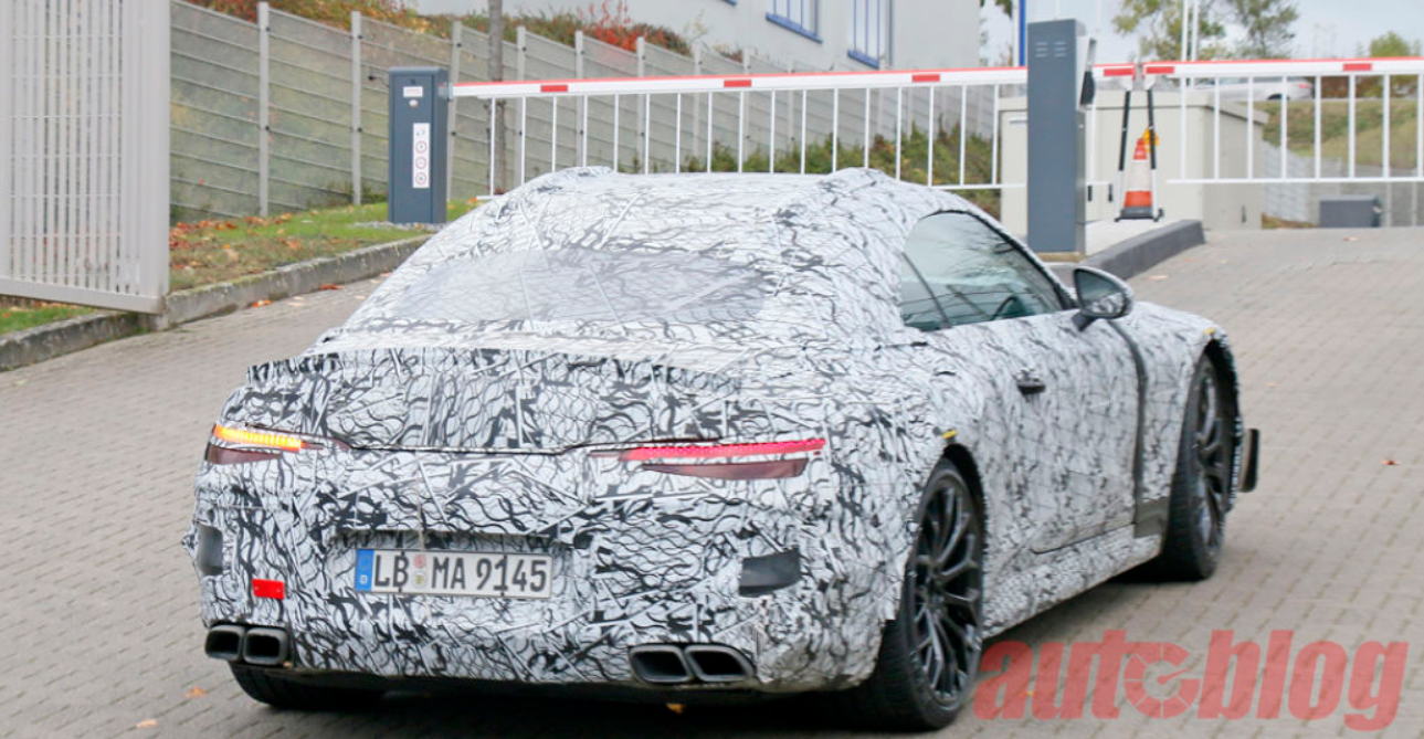 梅赛德斯AMG SL 63谍照曝光 配插电式混动系统 - 知乎
