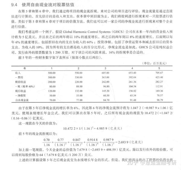 23金融专硕冲刺必看:现金流（OCF、FCFF、FCFD、FCFE、UCF、LCF）重要考点必看！ - 知乎