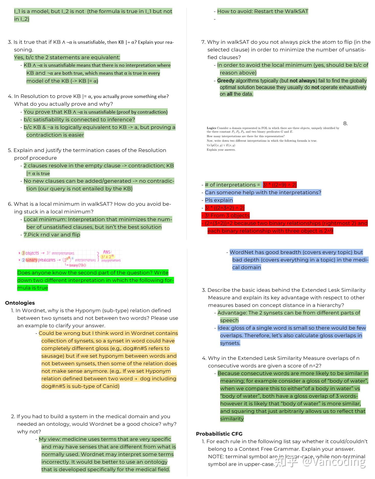 UBC CPSC 422 期中/期末考试真题资料合集 - 知乎