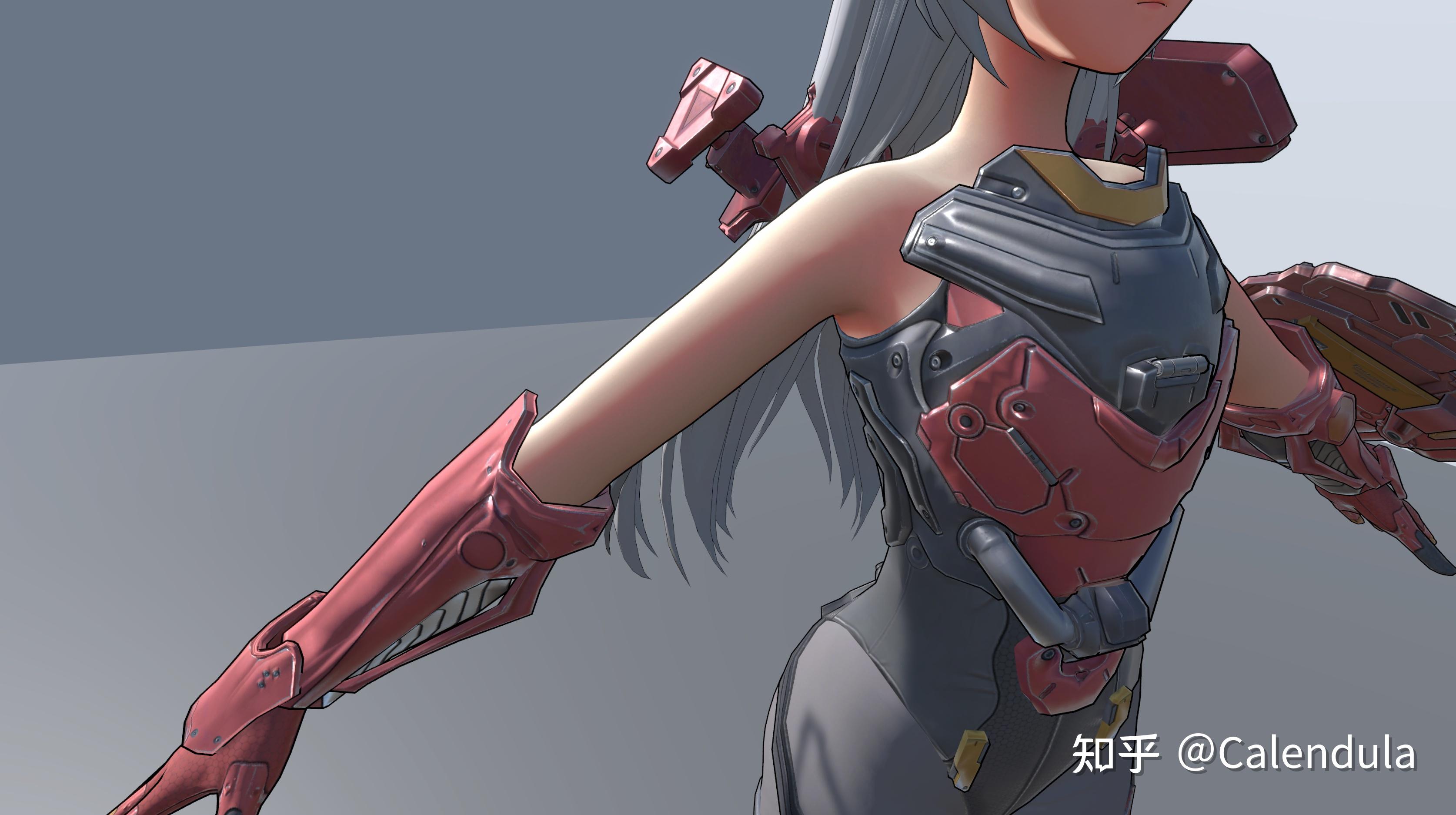 少前2克罗丽科 NPR+PBR渲染小试 - 知乎