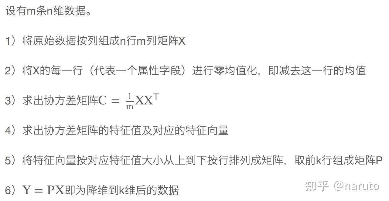 PCA(主成分分析) - 知乎