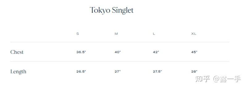 TrackSmith Sizes of Singlets and Shorts - 知乎