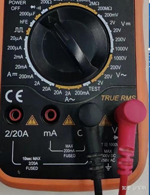 万用表使用教程（详细版） - 知乎