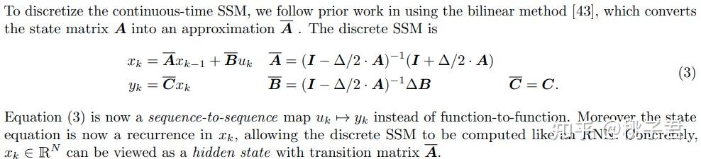 【论文】Efficiently Modeling Long Sequences with Structured State Spaces - 知乎