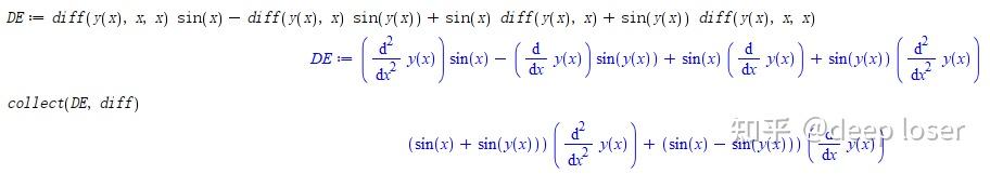 maple 整理推导公式学习记录 - 知乎