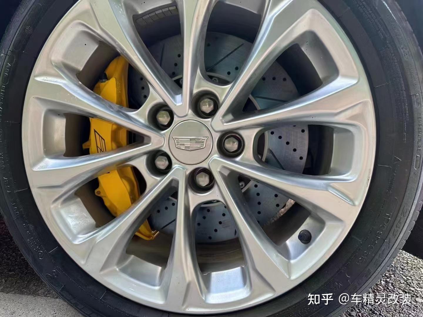 （凯迪拉克CT5刹车改装）Brembo大六卡钳，颜值爆表、制动撩妹爽歪歪 - 知乎