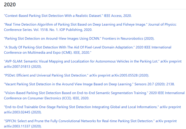 自动泊车之通用停车位检测算法（上篇） - 知乎