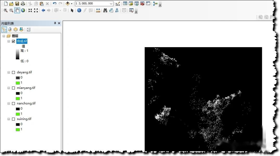ArcGIS如何把多个tif影像合成一个tif影像，具体过程看这里 - 知乎