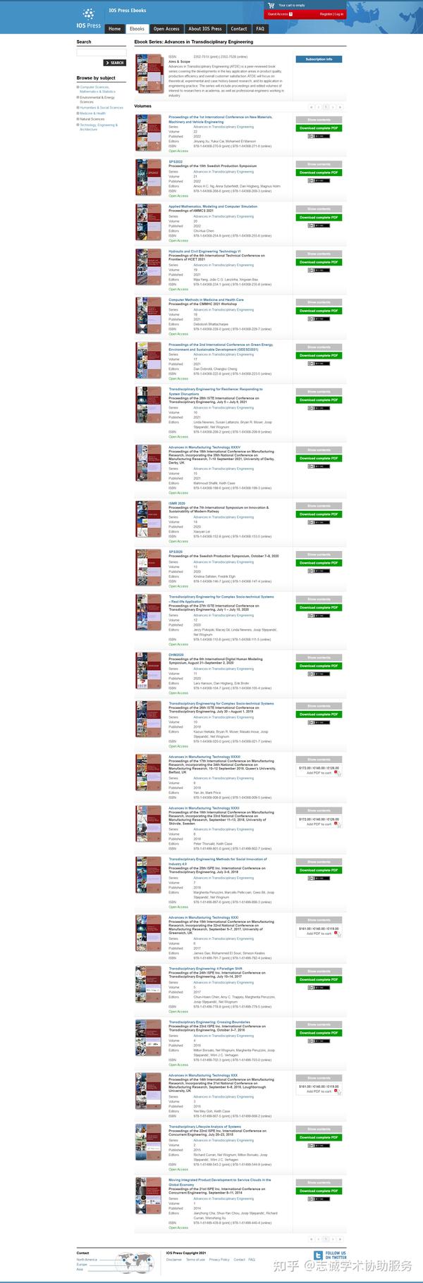 IOS Press】【EI Compendex CA类型. Scopus】Frontiers in Artificial ...