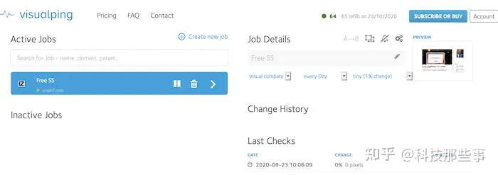 VisualPing – 免费网站变动监控利器 - 知乎