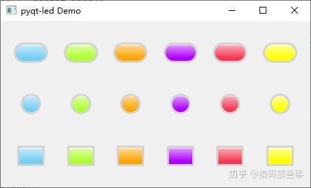 Python编程：一个不错的基于PyQt的Led控件显示库，建议收藏学习 - 知乎